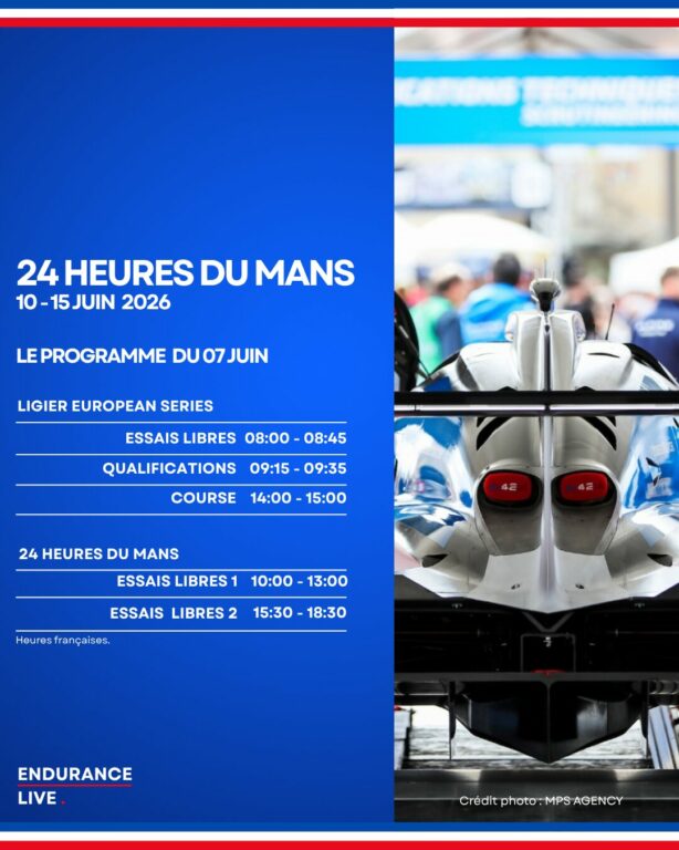24 Heures du Mans 2026 : les infos pratiques de la Journée Test ...